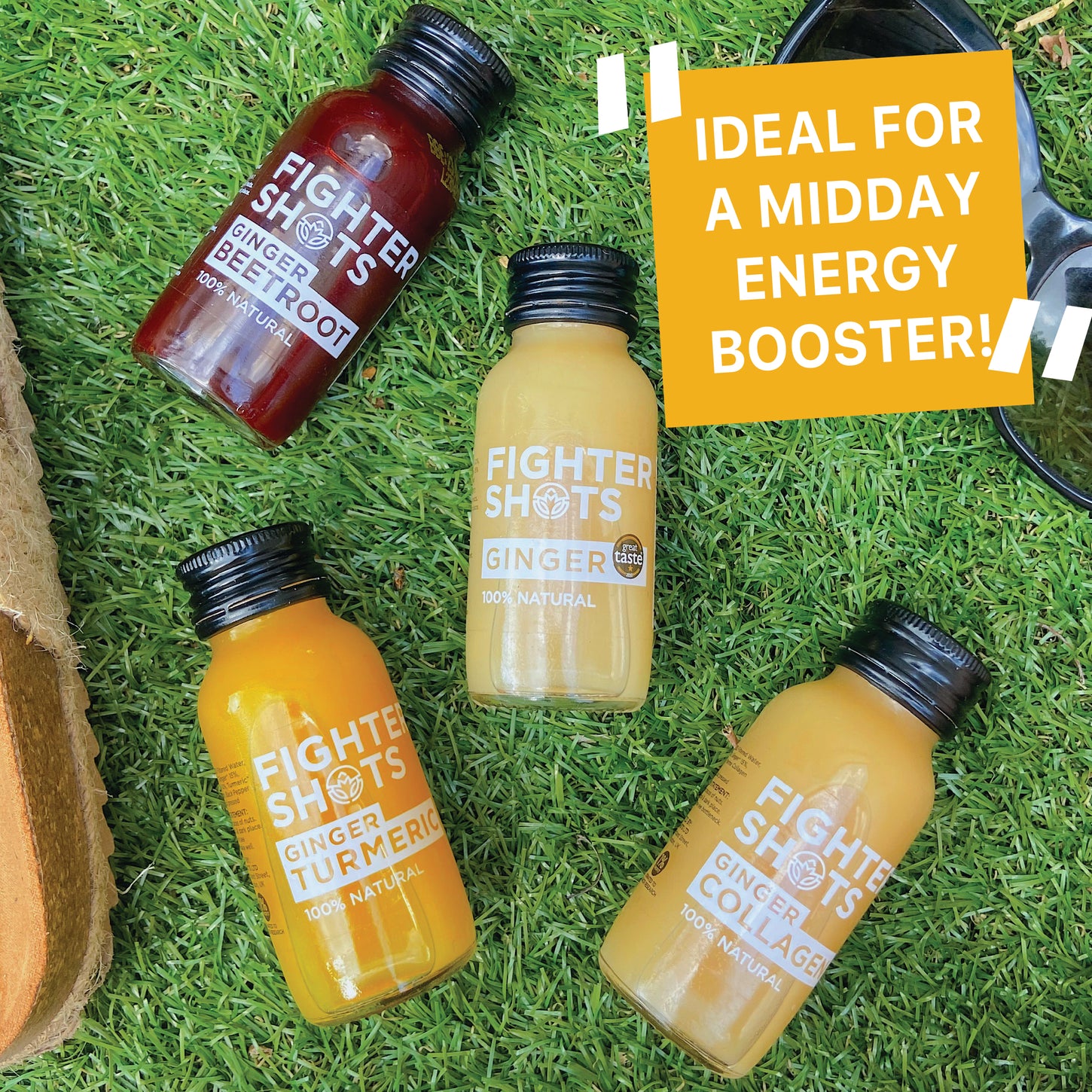 Fighter Shots 100% natural ginger based shots – fightershots