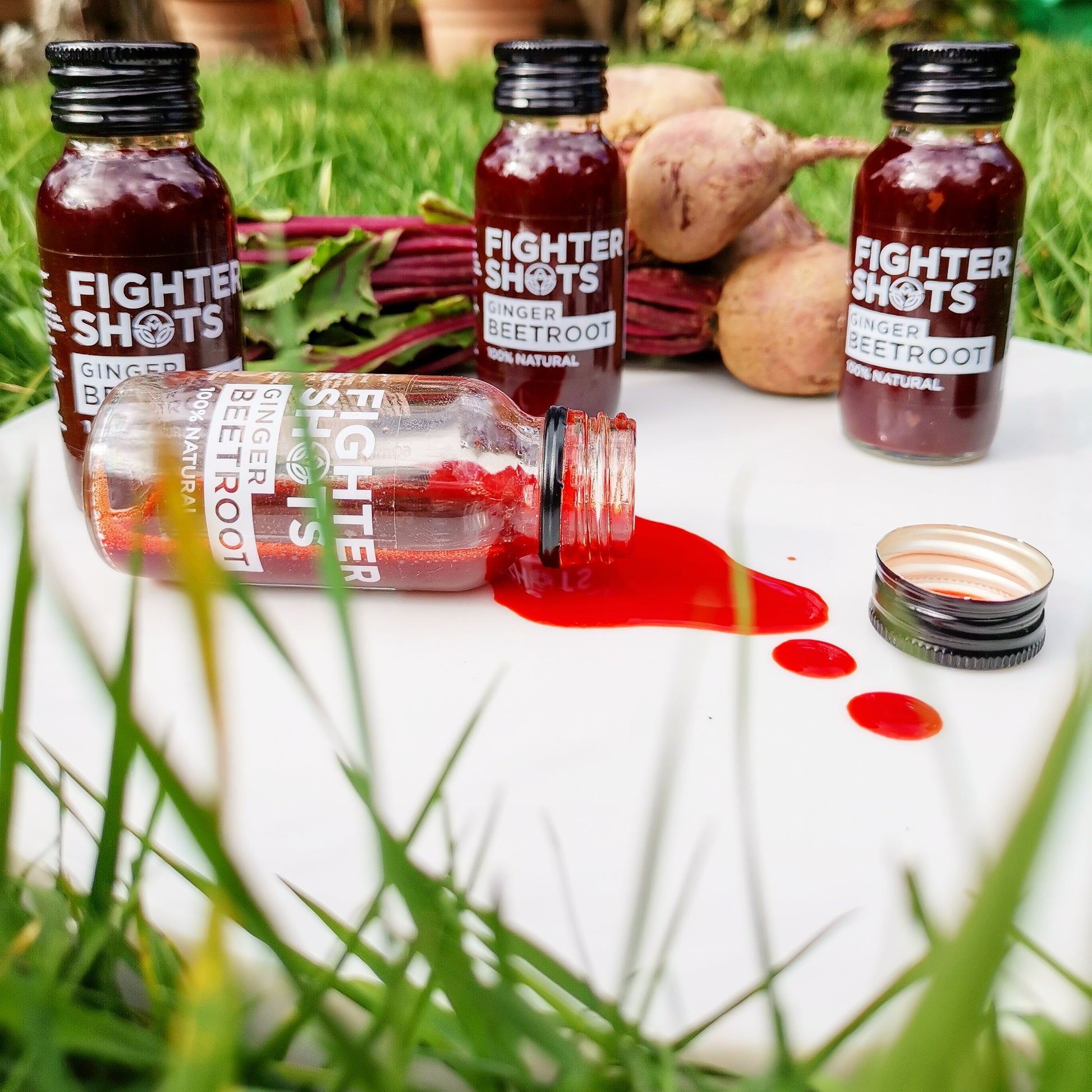 Fighter Shots 100% VEGAN Ginger + Beetroot – fightershots